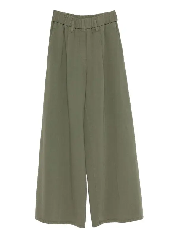 FORTE_FORTE Fluid Trousers - Green