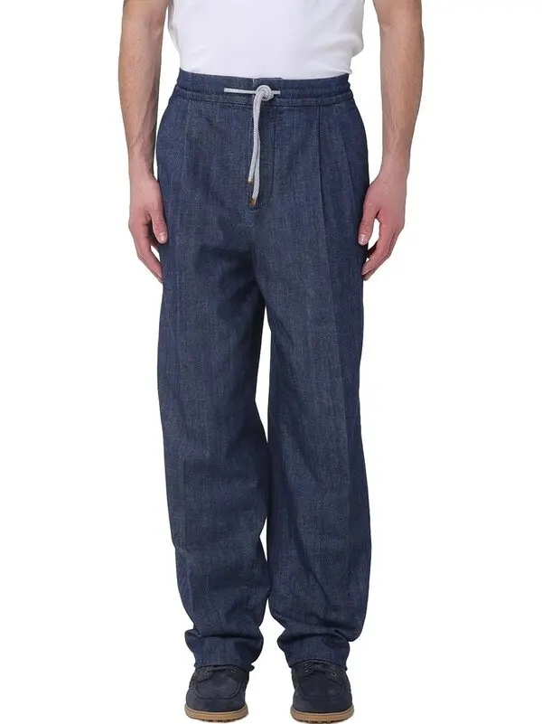 Brunello Cucinelli Trousers - Blue 1