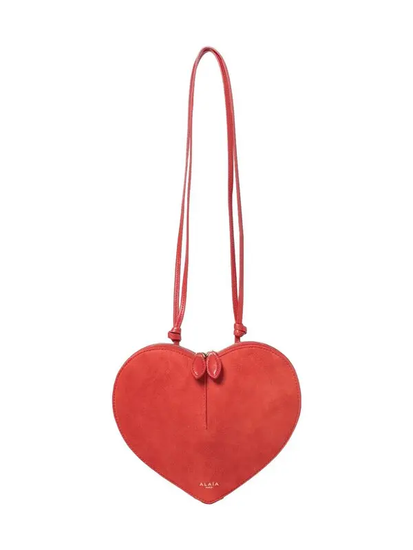 Alaïa Heart Shaped Mini Bag - Orange