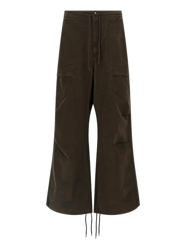 ENTIRE STUDIOS Wide Leg Trousers - Brown