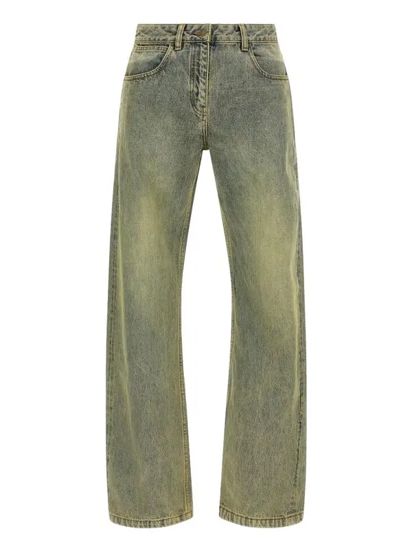 ENTIRE STUDIOS Straight Leg Jeans - Yellow
