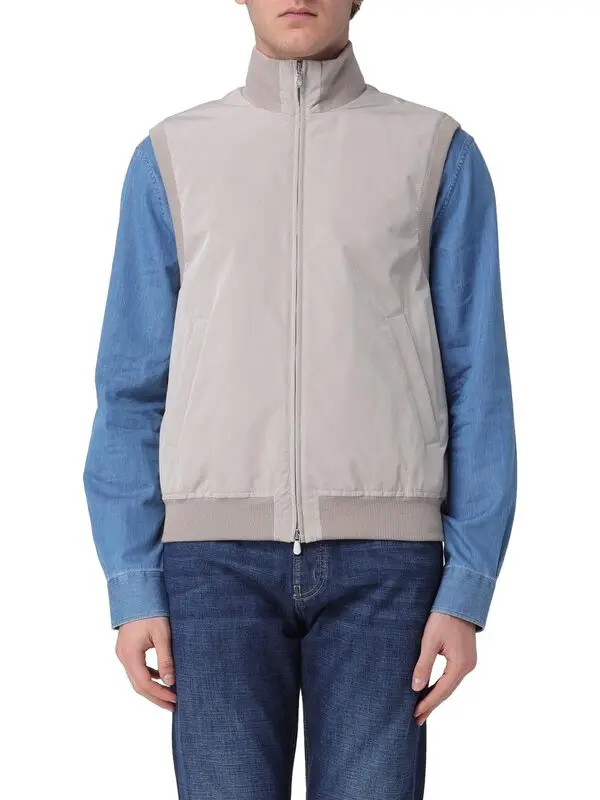 Brunello Cucinelli Zip-up Vest - Brown
