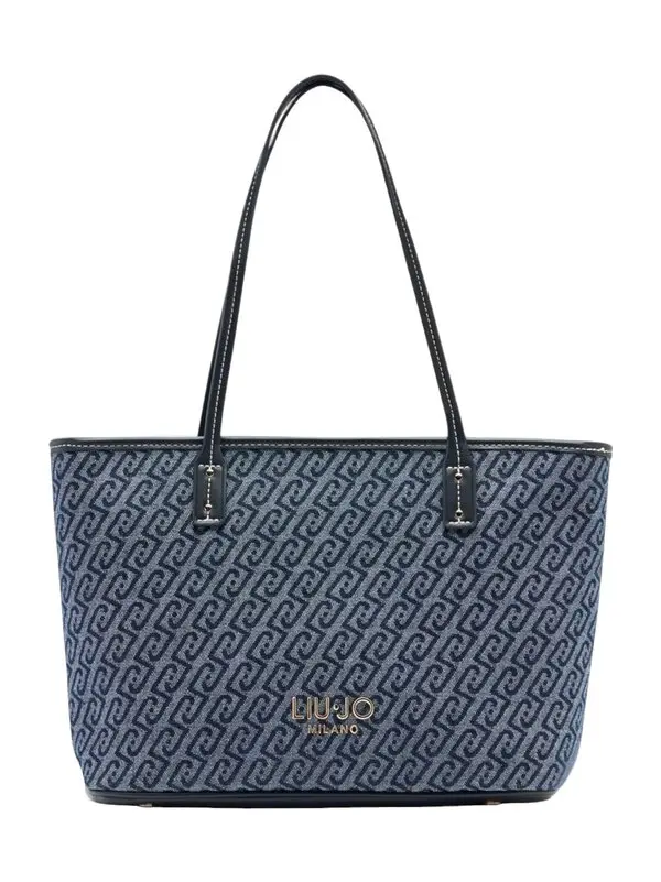 Liu Jo Monogram Tote Bag - Blue