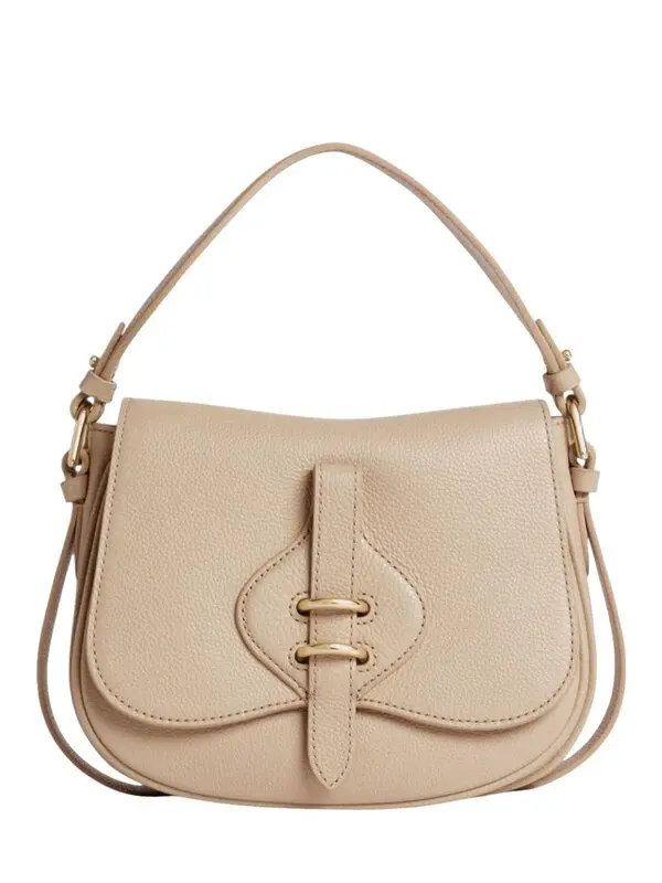 COCCINELLE Leather Mini Bag - Beige