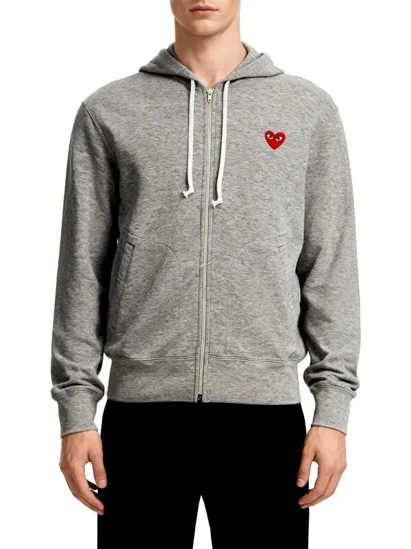 Play Comme Des Garcon Sweatshirt - Grey