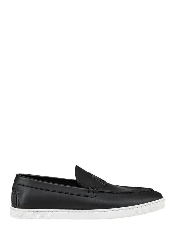 CHRISTIAN LOUBOUTIN Varsiboat Flat - Black