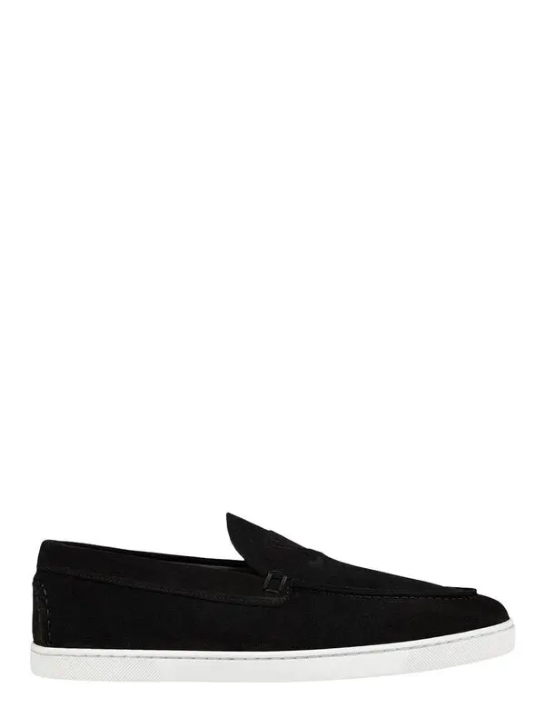 CHRISTIAN LOUBOUTIN Varsiboat Flat - Black