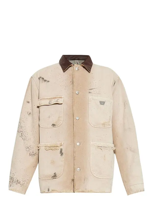 MISBHV Marfa Twill Work Jacket - White