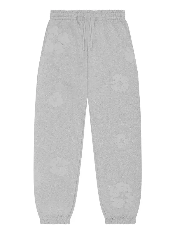 DENIM TEARS Mono Cotton Wreath Sweatpants - Grey