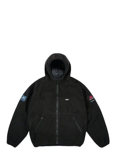 PALACE Getting Higher Therma Fleece Jacket - Black