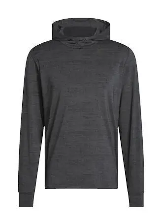 Adidas Printed Performance Lightweight Hoodie - Black Carbon
