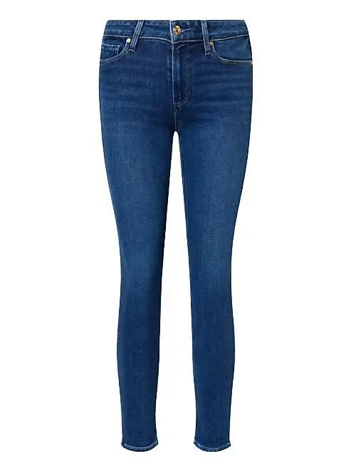 Paige Hoxton Ankle Skinny Stretch-denim Jeans - Aerial
