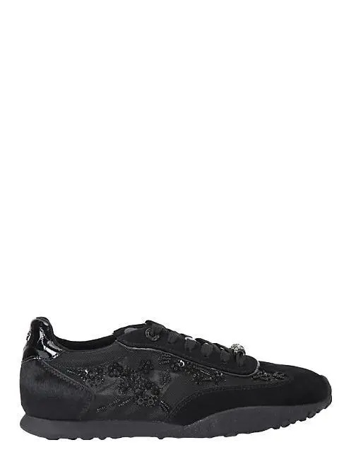 Kurt Geiger Mesh Trainers - Black