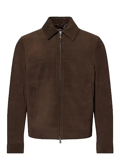 RAITH Bruno Suede Jacket - Brown