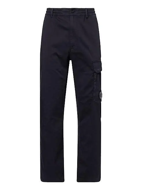 C.P. COMPANY Cotton Cargo Trousers - Total Eclipse