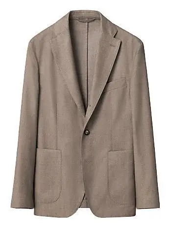 Eton Tailored-fit Wool Jacket - Beige