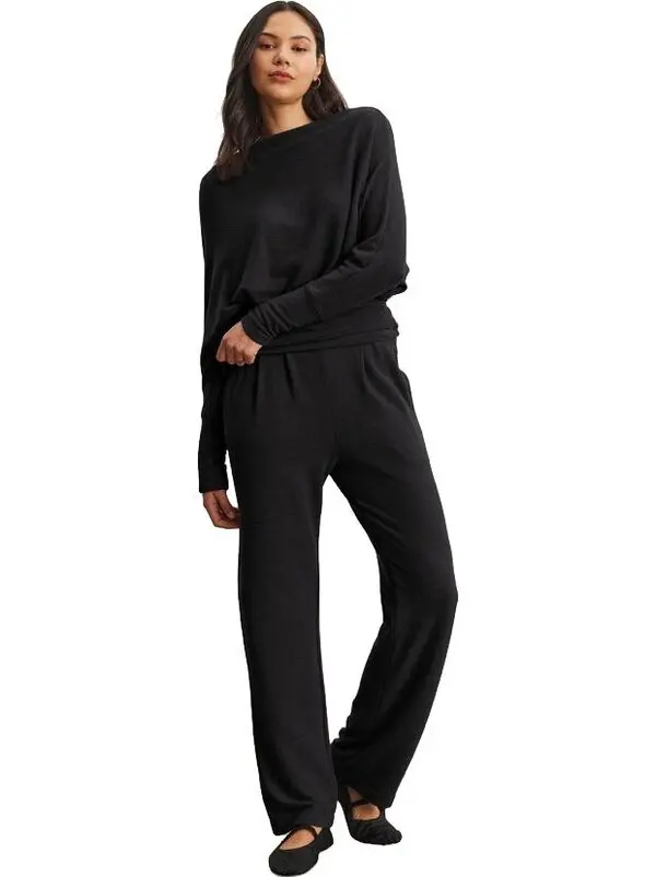 Velvet By Graham & Spencer Eliya Sweatpant - Black
