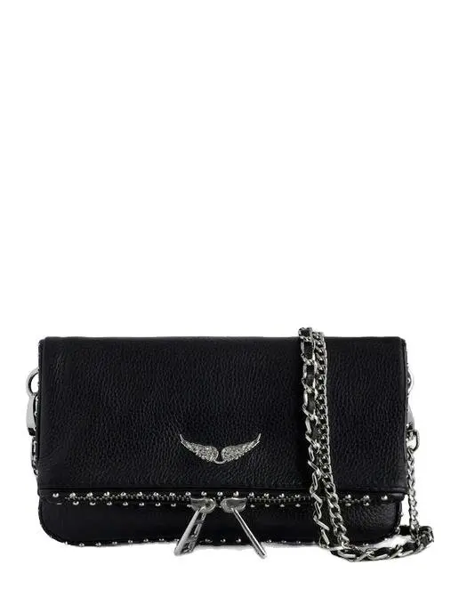 Zadig&Voltaire Rock Nano Studs Clutch - Black