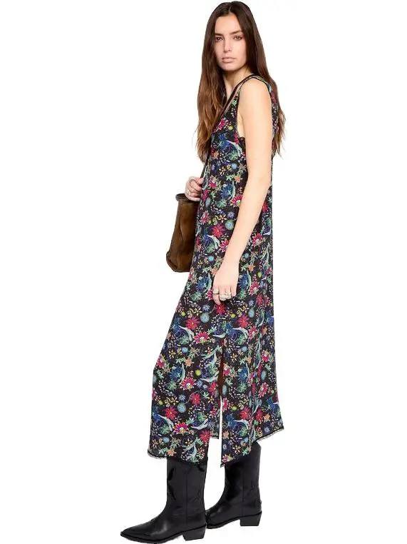 Zadig&Voltaire Renzo Printed Maxi Dress - Natural
