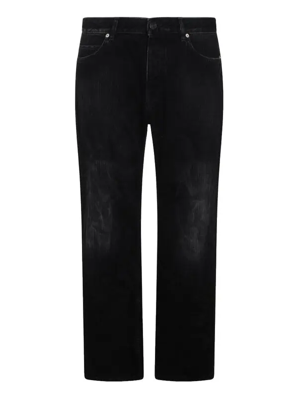 Balenciaga Cotton Jeans - Black
