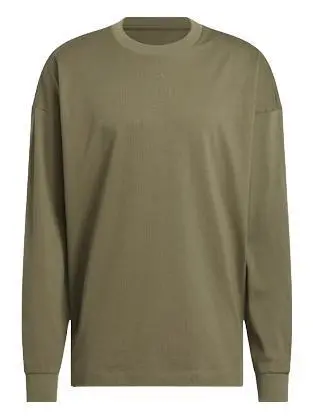Adidas Long Sleeve Tee Shirt - Olive Strata