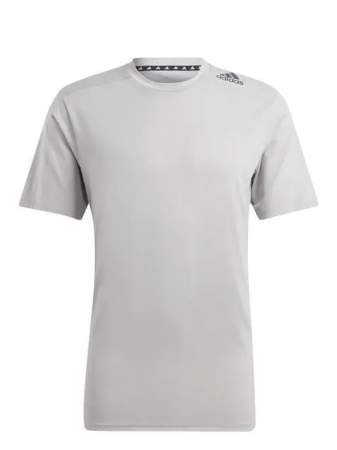 Adidas Designed For Training Tee Shirt - Mgh Solid Grey