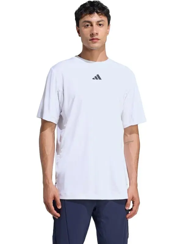 Adidas D4t Power 3-stripes T-shirt - White