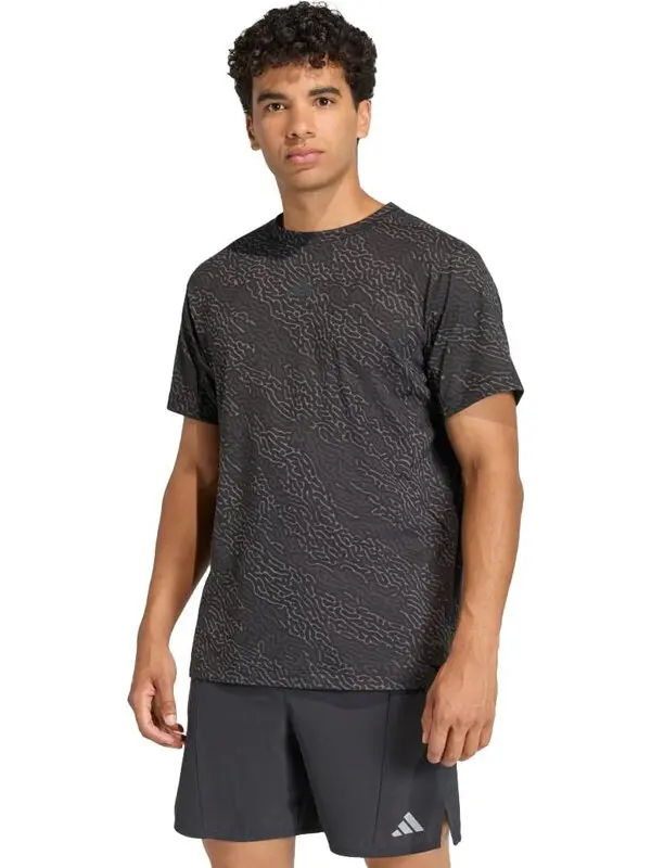 Adidas D4t Power Aop T-shirt - Black / Grey Five