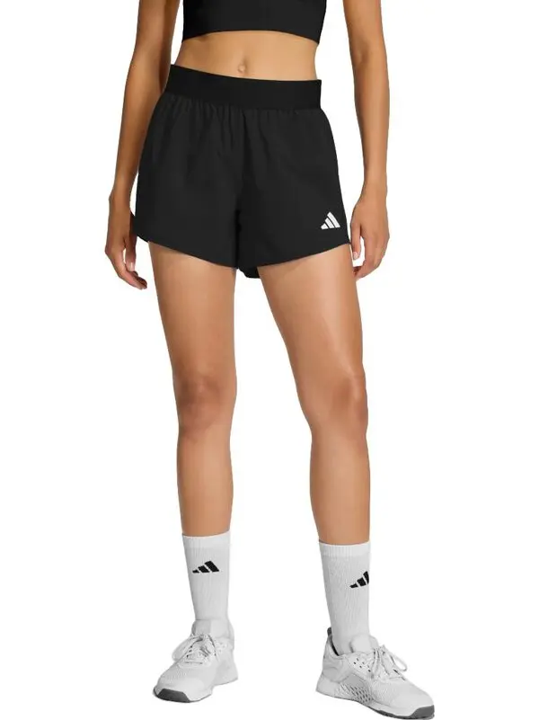 Adidas Pacer Workout Flex Woven Shorts - Black