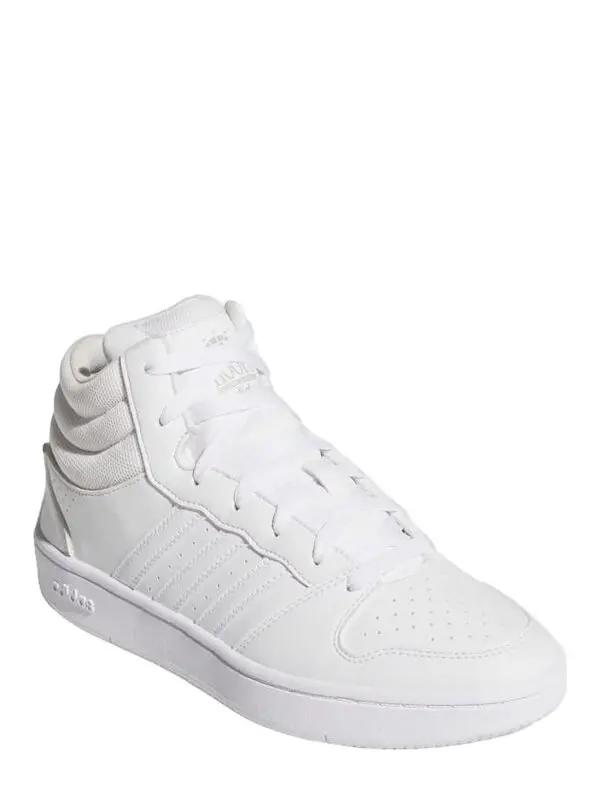 Adidas Hoops Mid Classic Sneakers - Cloud White / Cloud White / Grey Two