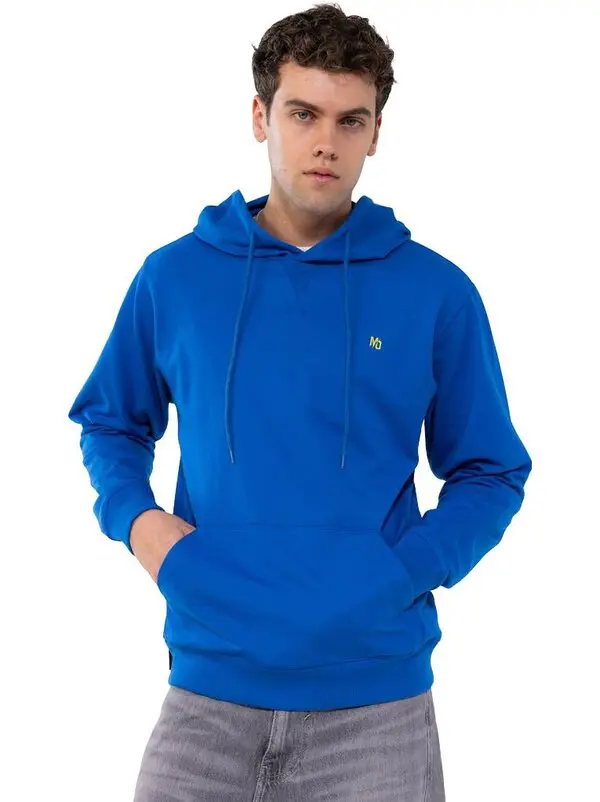 MEMBERS ONLY Pullover Hooded Sweatshirt - Royal Blue