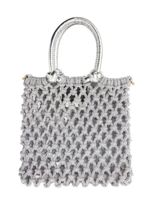 Clare V. Bianca Handbag - Silver