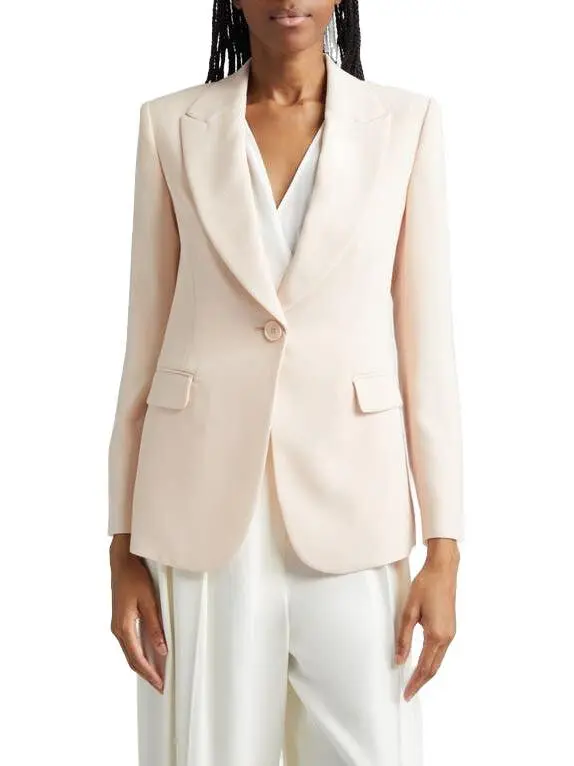 Emporio Armani One-button Blazer - Light Pink