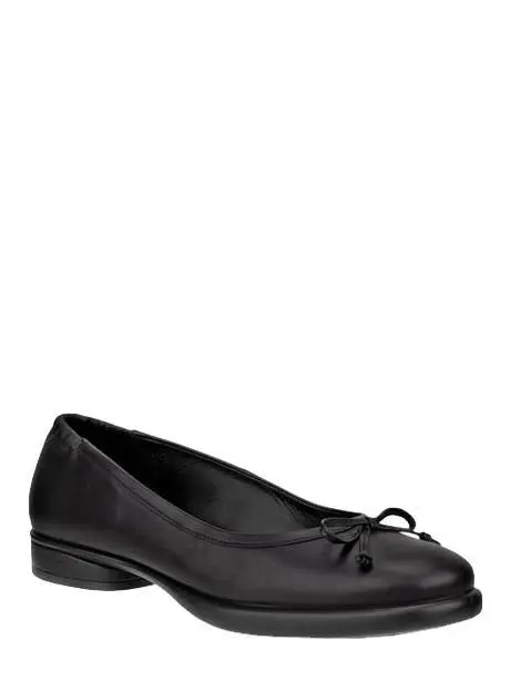 Ecco Sculpted Lx Ballet Flat - Black