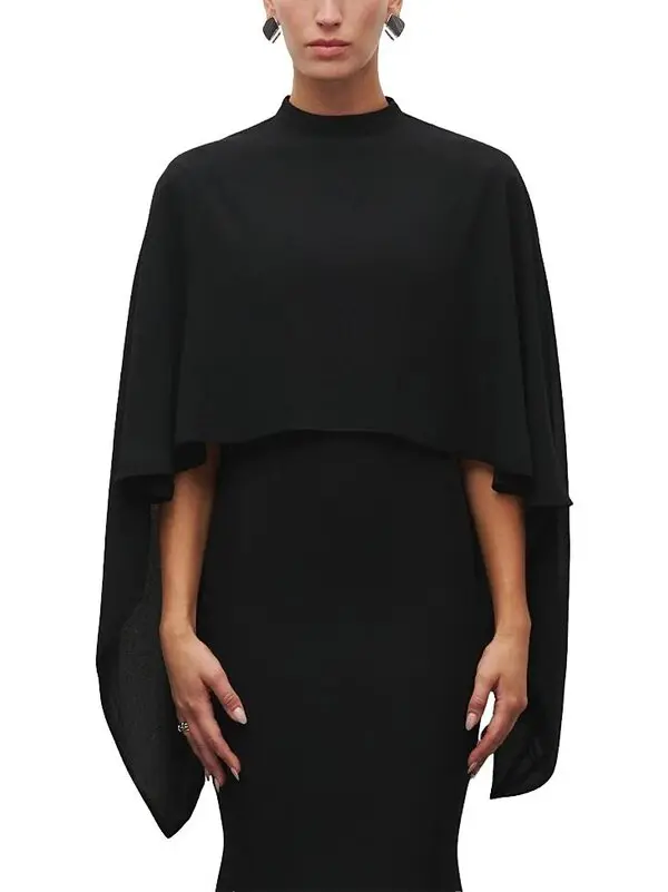 HEIRESS BEVERLY HILLS Cape Top - Black
