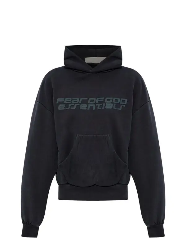 Fear Of God Logo Sweatshirt - Black