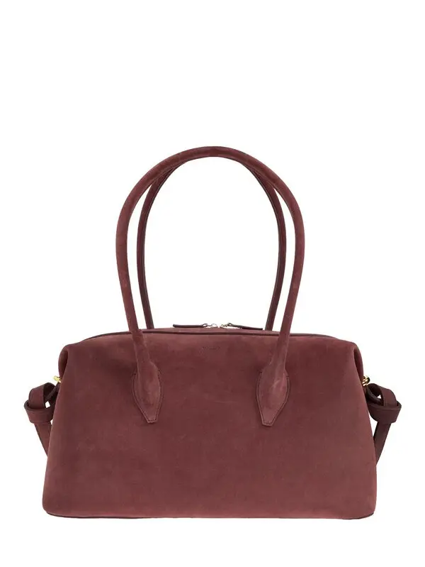 Yuzefi Brioche Shoulder Bag - Burgundy