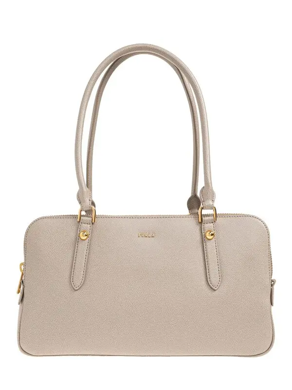 Furla Giulia Medium Shoulder Bag - Cream
