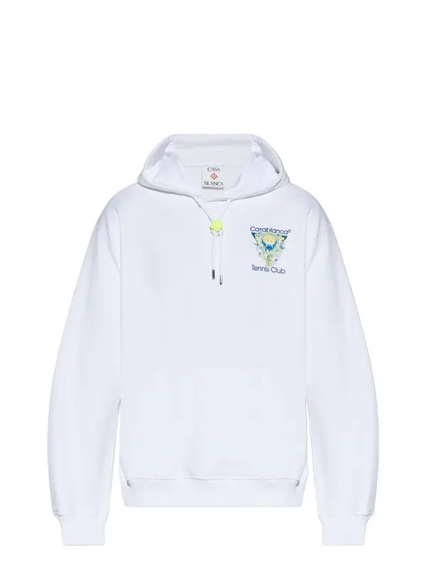 Casablanca Logo Sweatshirt - White