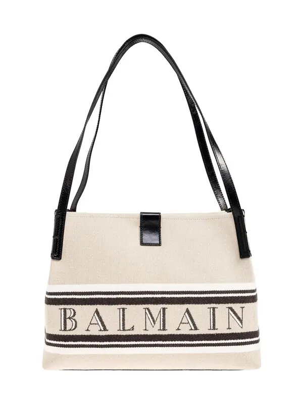 Balmain Shopper Bag - Cream