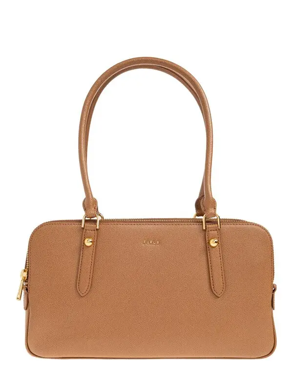 Furla Giulia Medium Shoulder Bag - Brown