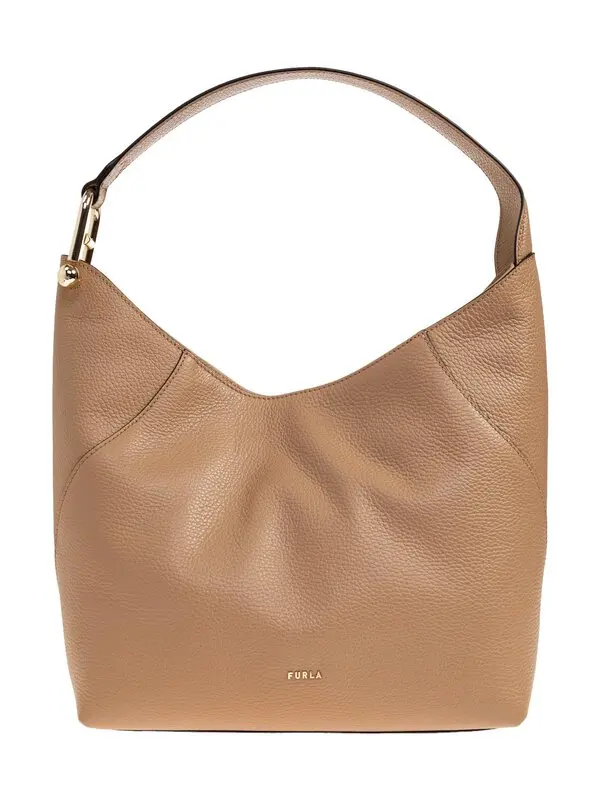 Furla Lara Medium Shoulder Bag - Brown