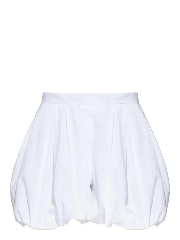 JIL SANDER Puff-leg Shorts - White