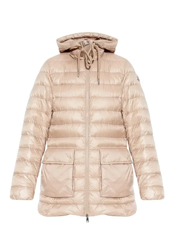 Moncler Jasmin Down Puffer Jacket - Beige