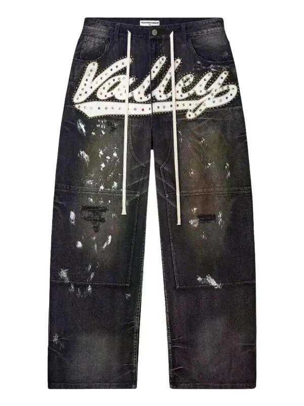 VALE FOREVER Fury Painters Trousers - Black