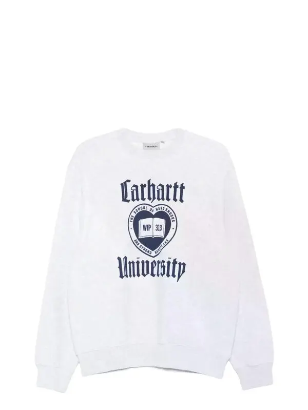Carhartt Work In Progress Graphic-print Sweatshirt - Grey