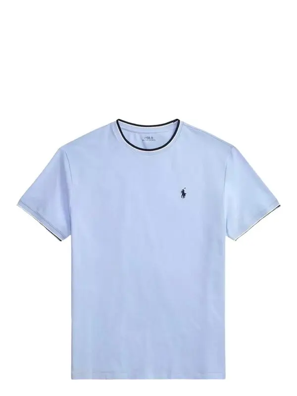Polo Ralph Lauren Embroidered Crew-neck T-shirt - Blue