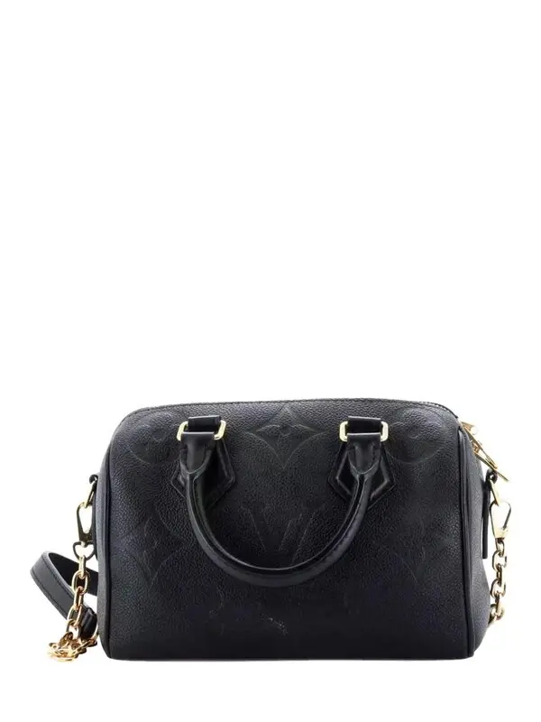LOUIS VUITTON Speedy Bandouliere 20 - Black