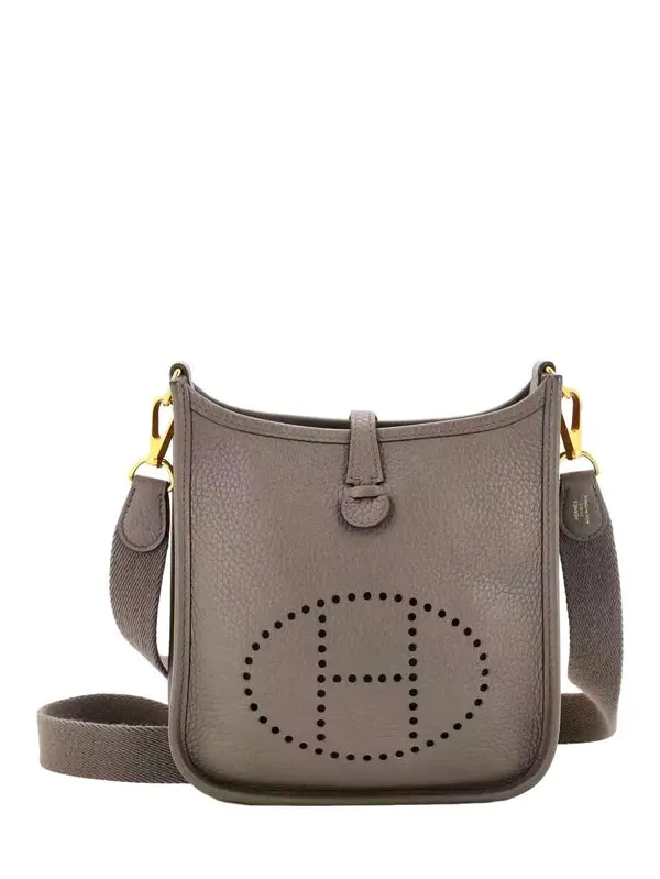 Hermès Evelyne Tpm Crossbody Bag Clemence Gen Iii - Grey