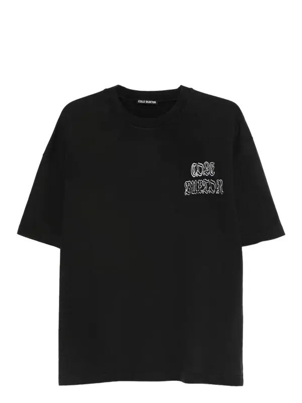 COLE BUXTON Logo-print T-shirt - Black